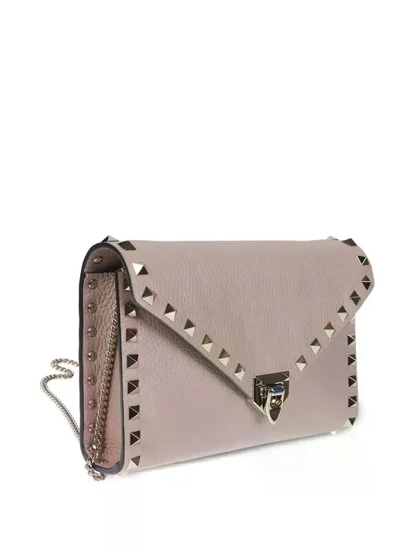 Valentino Garavani Rockstud Leather Clutch