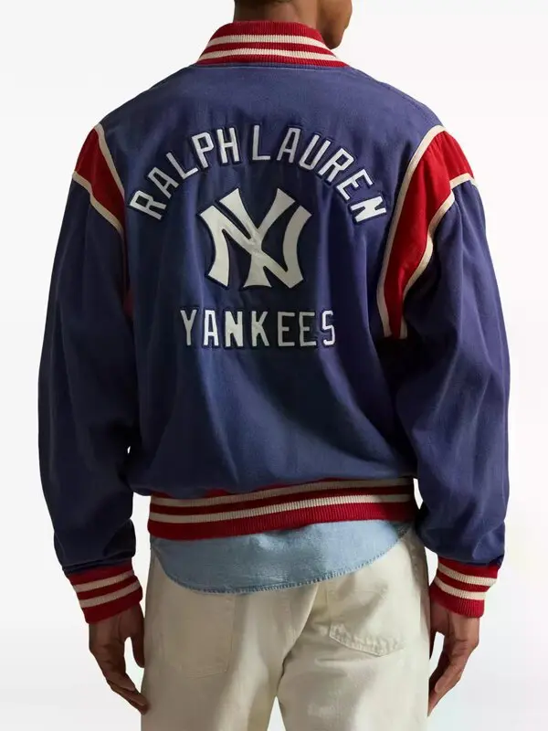 Polo Ralph Lauren Ny Yankees Snap-button Bomber Jacket