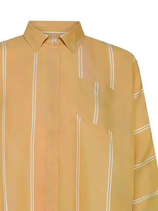 CRUNA Elide Striped Shirt - Yellow