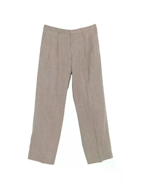 SUNFLOWER Pinstripe Pleated Trousers