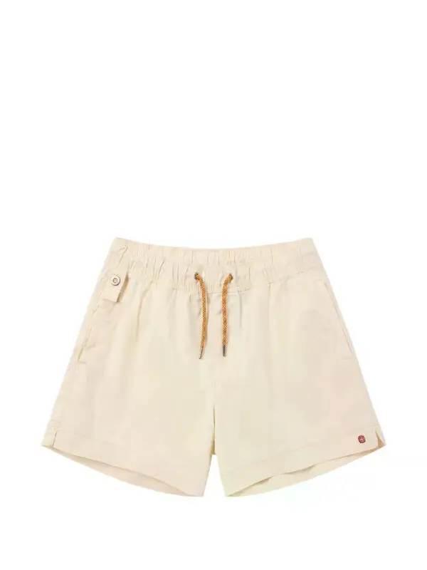 AMUNDSEN Drawstring-waistband Logo-patch Shorts