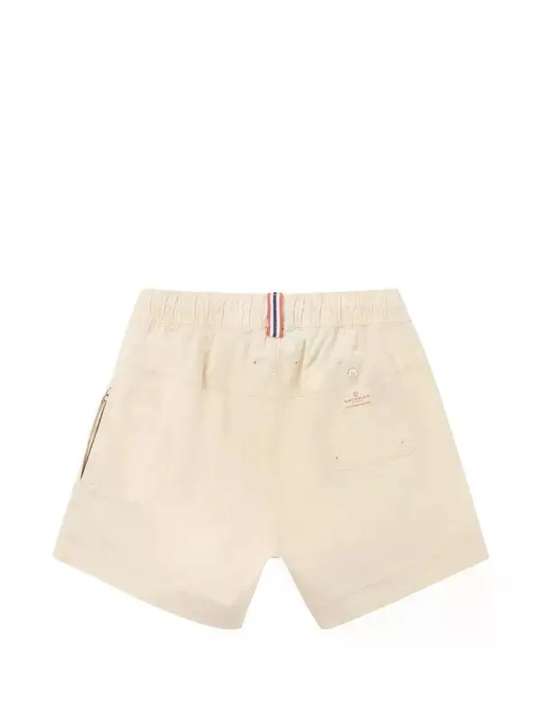 AMUNDSEN Drawstring-waistband Logo-patch Shorts
