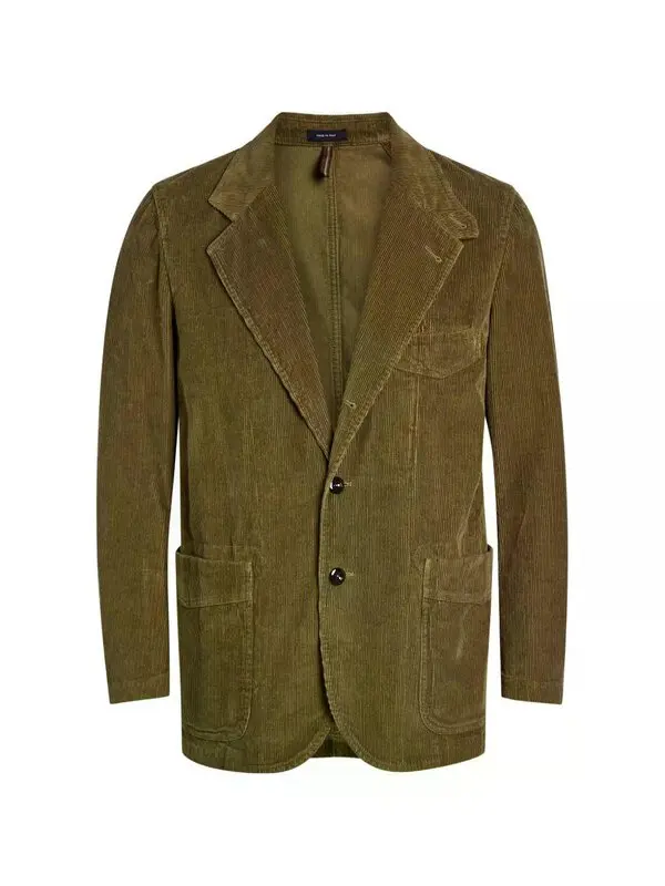 DRAKE'S Corduroy Patch-pocket Jacket