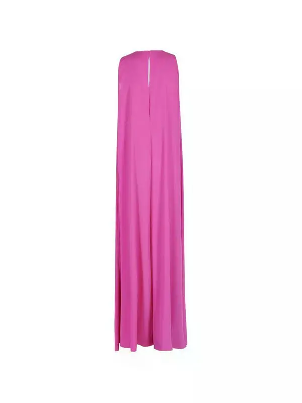 GIANLUCA CAPANNOLO Anka Draped Maxi Dress - Pink