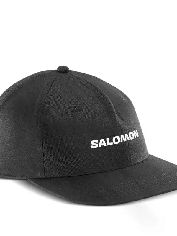 SALOMON Logo-print Flat-peak Baseball Cap