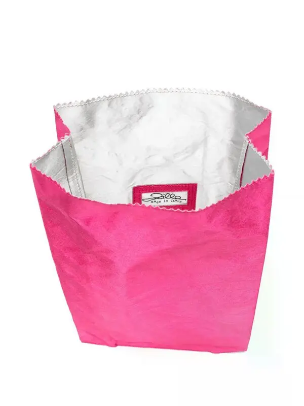 ZILLA Crinkled-effect Clutch Bag