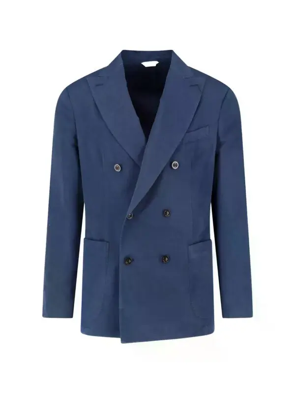 Boglioli Double-breasted Blazer - Blue