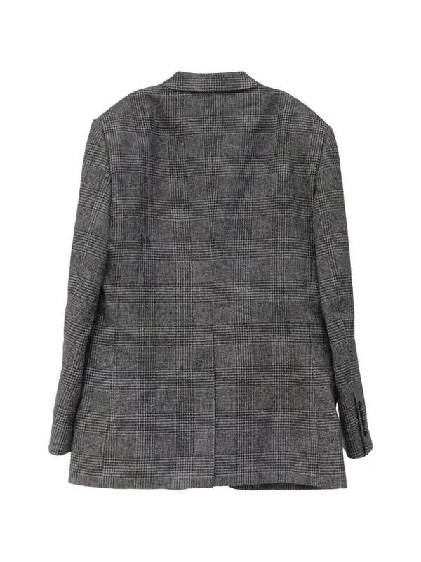 Celine Houndstooth Wool Blazer