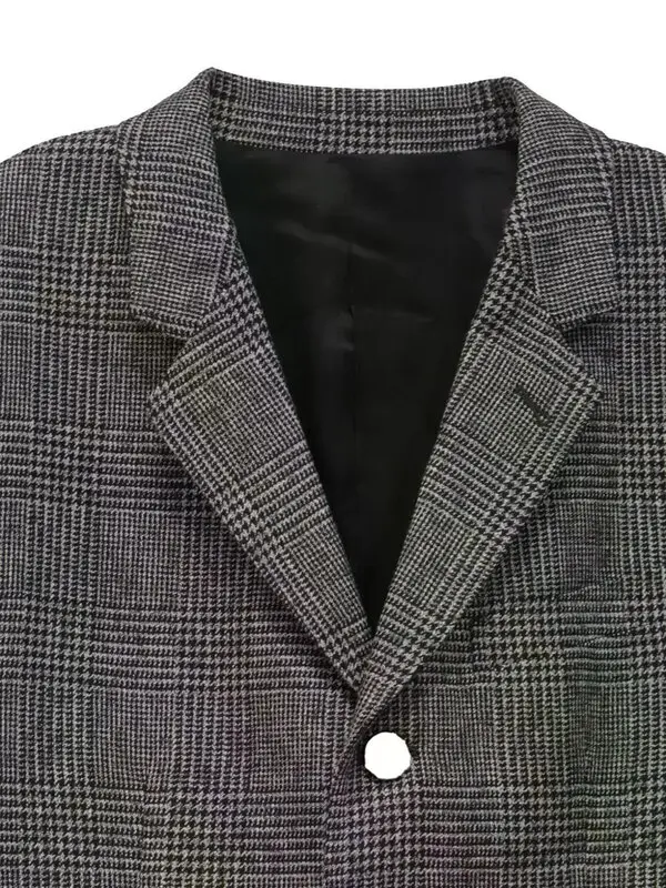 Celine Houndstooth Wool Blazer