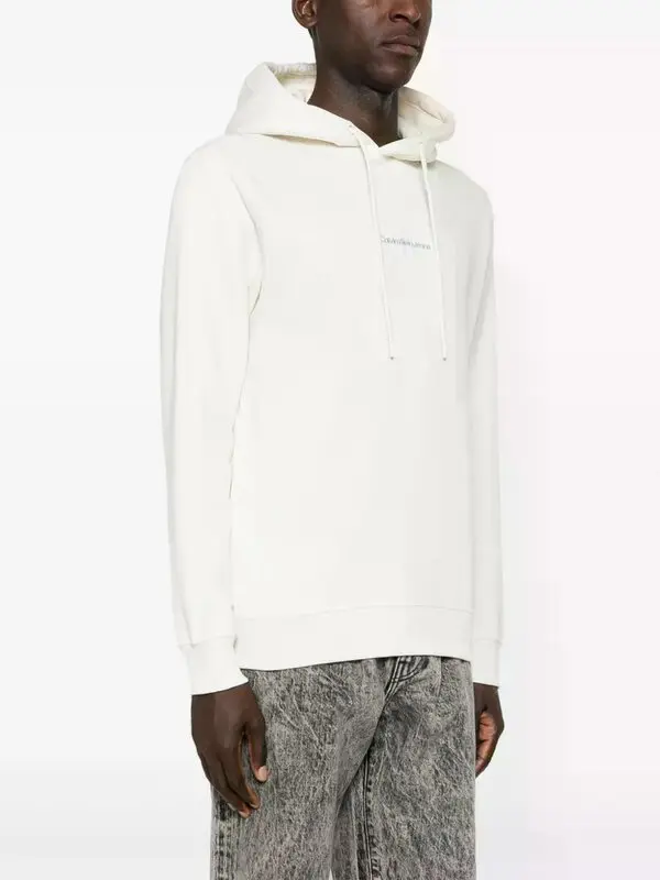 Calvin Klein Logo-embroidered Hoodie