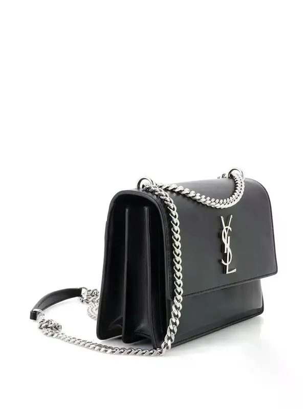 Saint Laurent Sunset Medium Crossbody Bag - Black