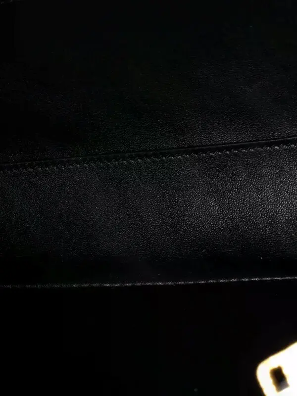 Celine 16 Top Handle Bag Grained Calfskin Medium - Black