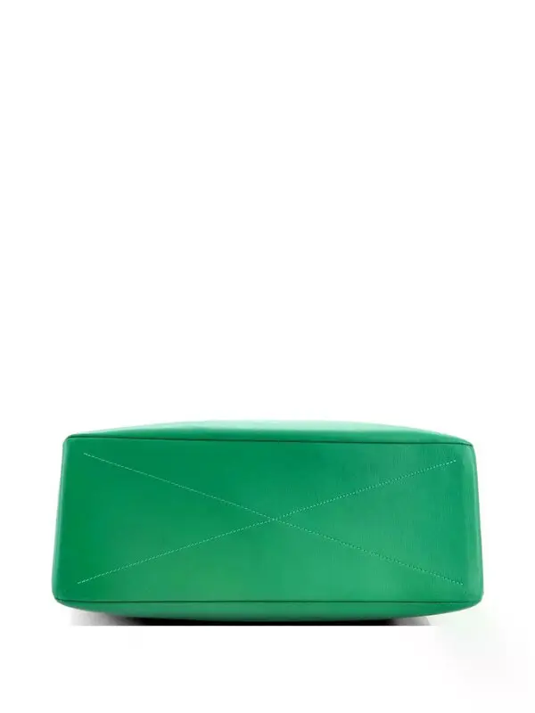 LOUIS VUITTON Shopper Leather Mm Tote Bag - Green