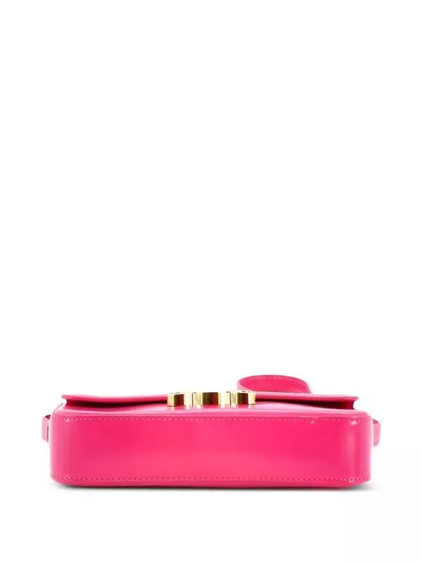 Celine Triomphe East-west Smooth Calfskin Shoulder Bag - Pink