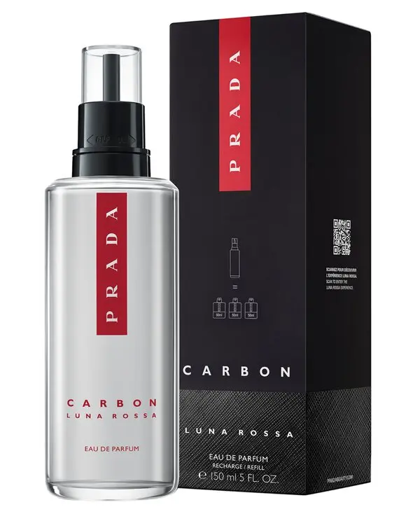 Prada Luna Rossa Carbon Eau De Parfum Spray Refillable - No Color