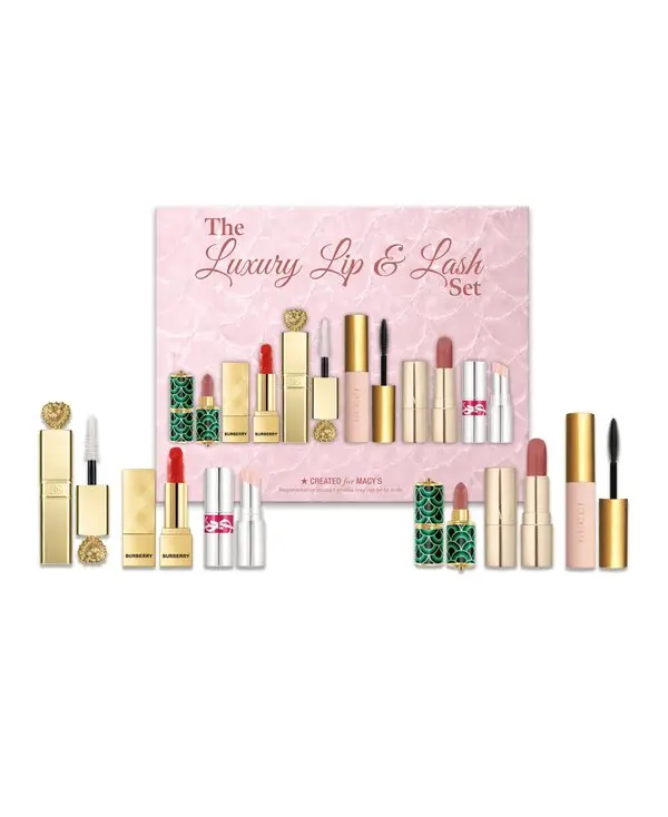 CREATED FOR MACY'S 6-pc. Luxury Lip And Lash Set - No Color