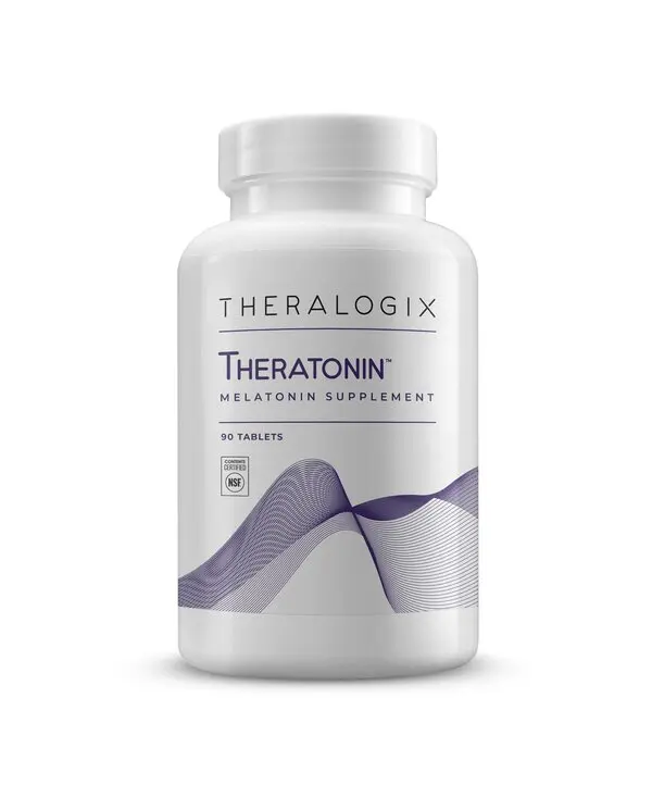 THERALOGIX Theratonin | Melatonin Supplement | 90 Day Supply - No Color