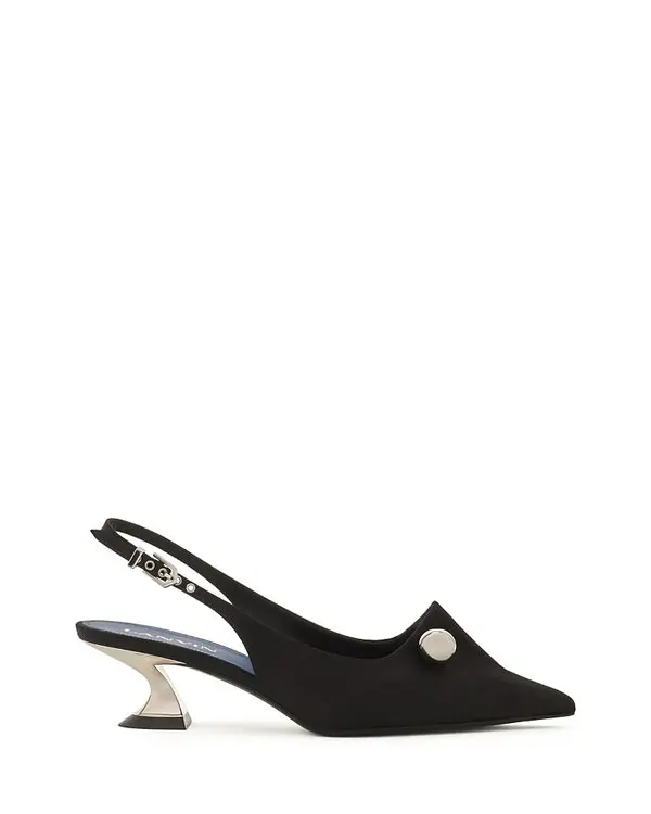 LANVIN Affinity Arch Slingback Pumps