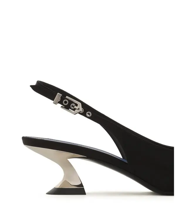 LANVIN Affinity Arch Slingback Pumps