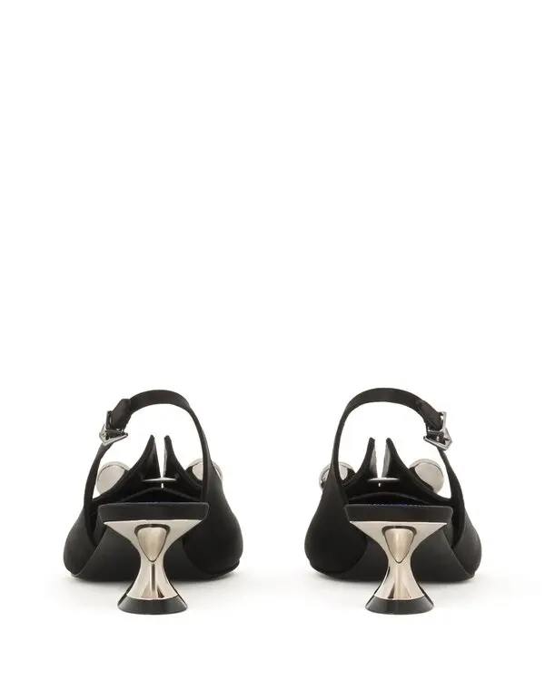 LANVIN Affinity Arch Slingback Pumps