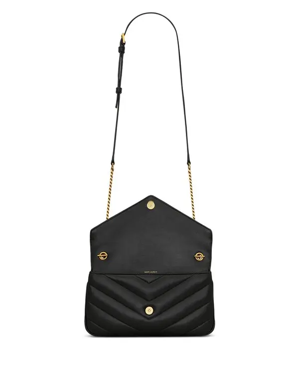 Saint Laurent Loulou Top-handle Bag - Black