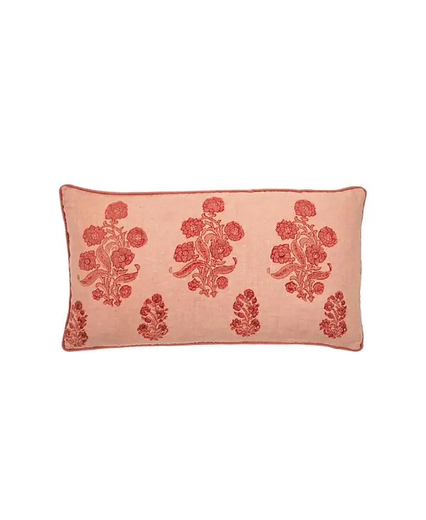 ALAMWAR English Garden Lumbar Pillow Cover - Multi
