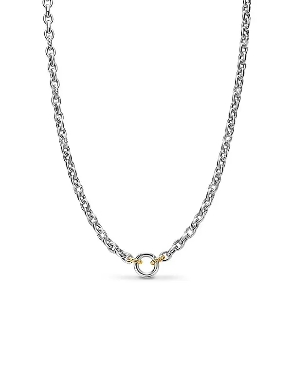 David Yurman Dy Mercer Petite Chain Necklace - Gold/silver