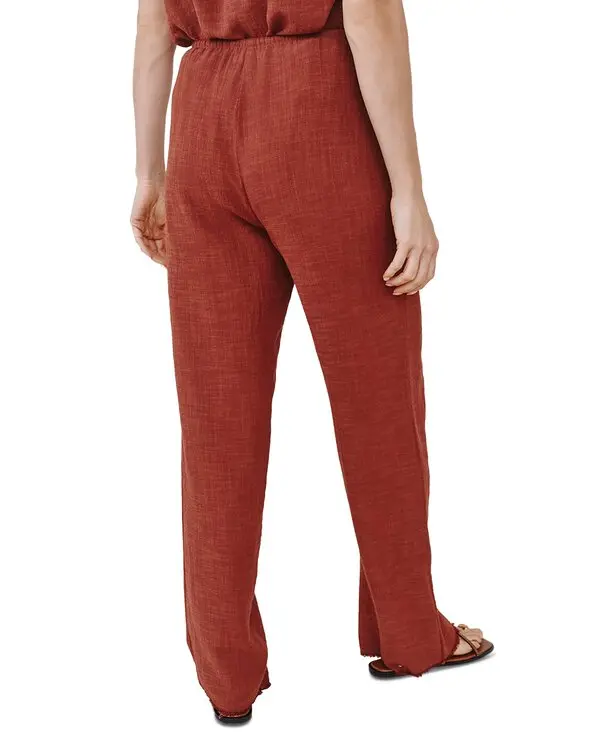 Bella Dahl Frayed Hem Beach Pants