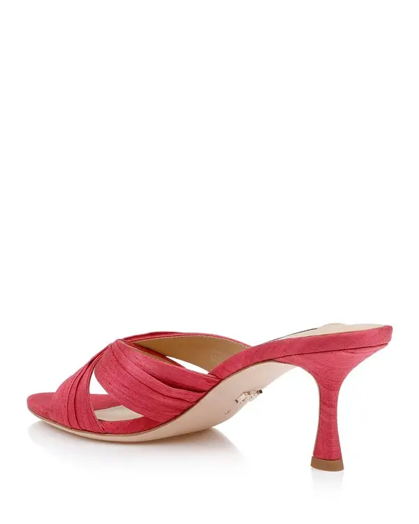 Badgley Mischka Xania Sandals - Dark Cherry