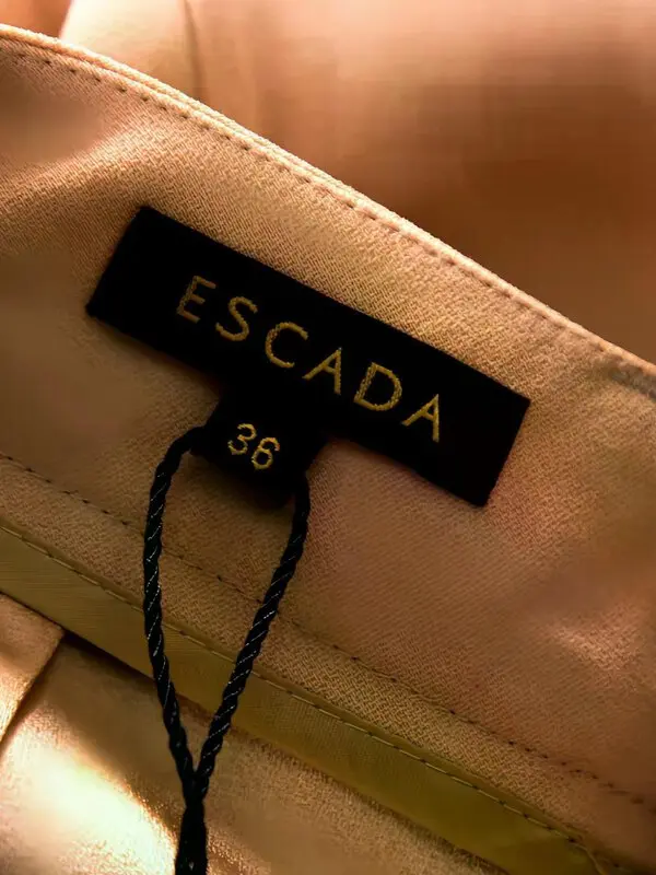 Escada Pleated High-waist Trousers