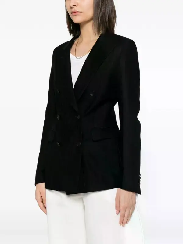 Tagliatore Textured Double-breasted Blazer