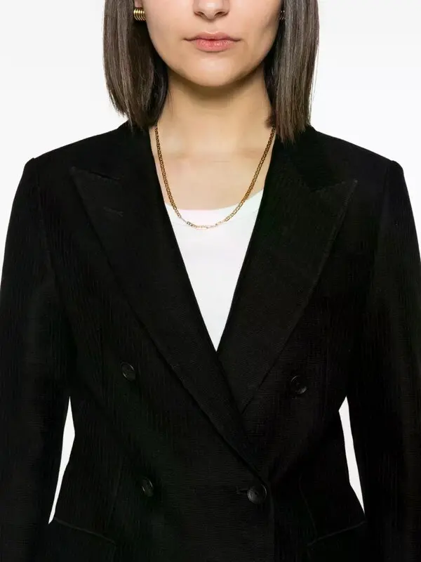 Tagliatore Textured Double-breasted Blazer