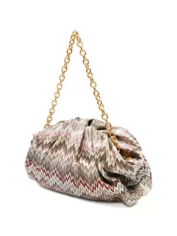 Missoni Raschel Zig-zag Pattern Clutch