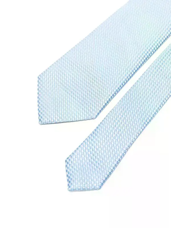 Zegna Textured Silk Tie