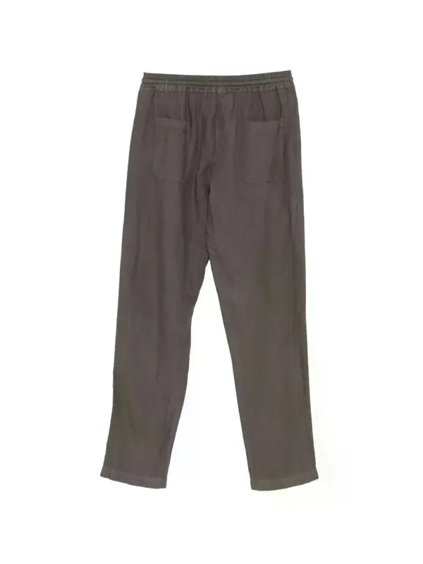Fedeli Drawstring Elasticated Trousers - Grey