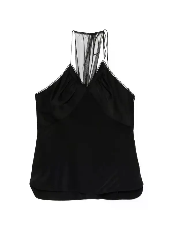 Victoria Beckham Gathered Halterneck Top