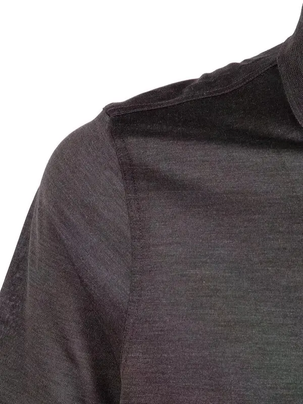BARBA NAPOLI Silk Polo Shirt