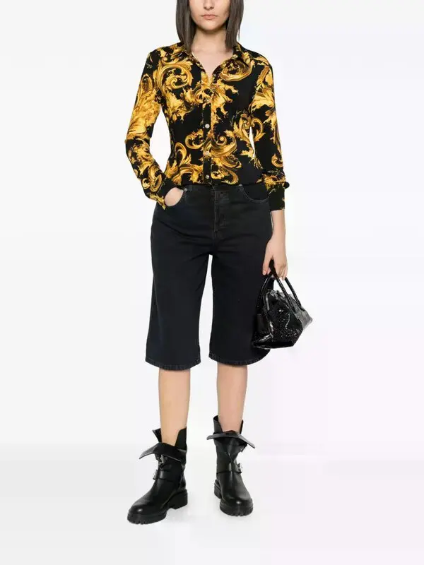 Versace Barocco-print Shirt