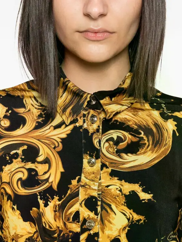Versace Barocco-print Shirt