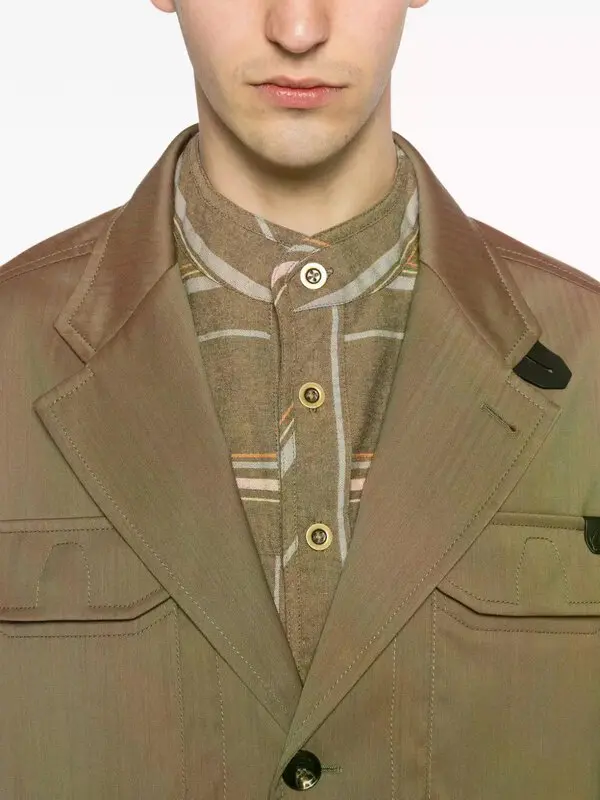 Brioni Multi-pocket Jacket - Neutrals