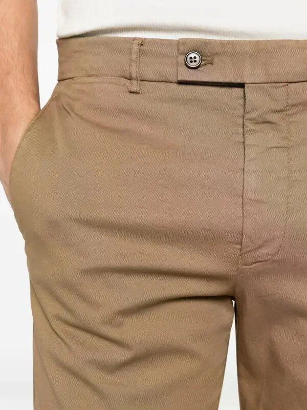 BERWICH Vullcano Slim-cut Trousers - Neutrals