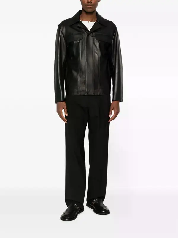 AMARANTO Pleated Trousers