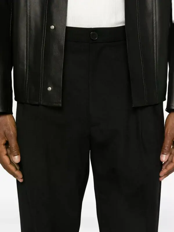 AMARANTO Pleated Trousers