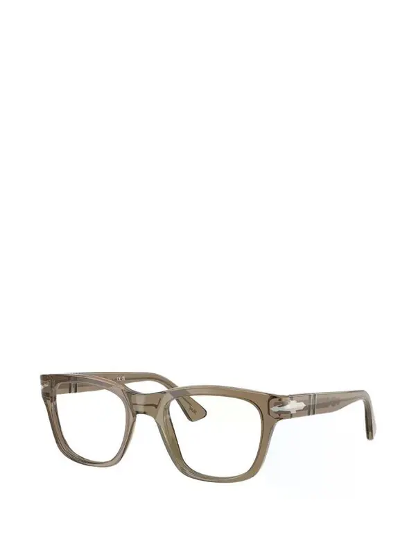 Persol Cecil Square Frame Glasses - Brown
