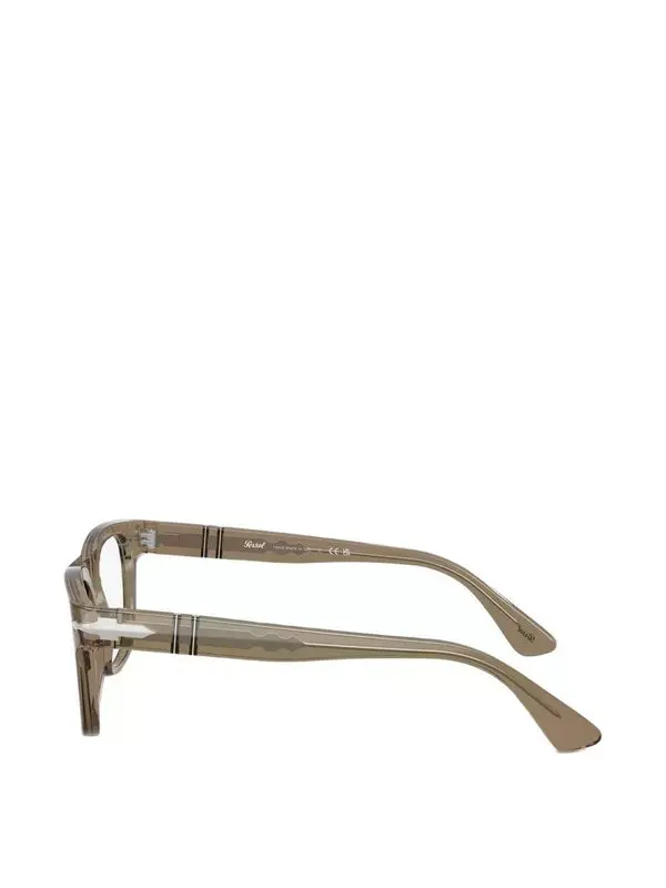 Persol Cecil Square Frame Glasses - Brown