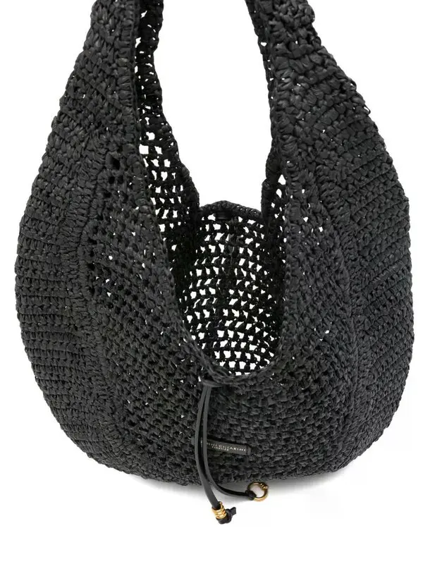 GIANNI CHIARINI Nefeli Woven Straw Tote Bag