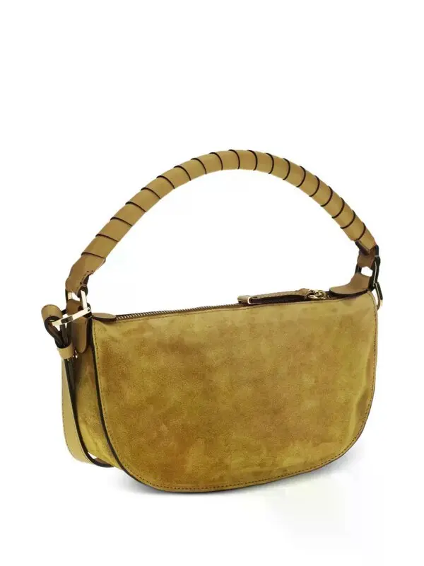 Chloé Marcie Leather Shoulder Bag - Neutrals