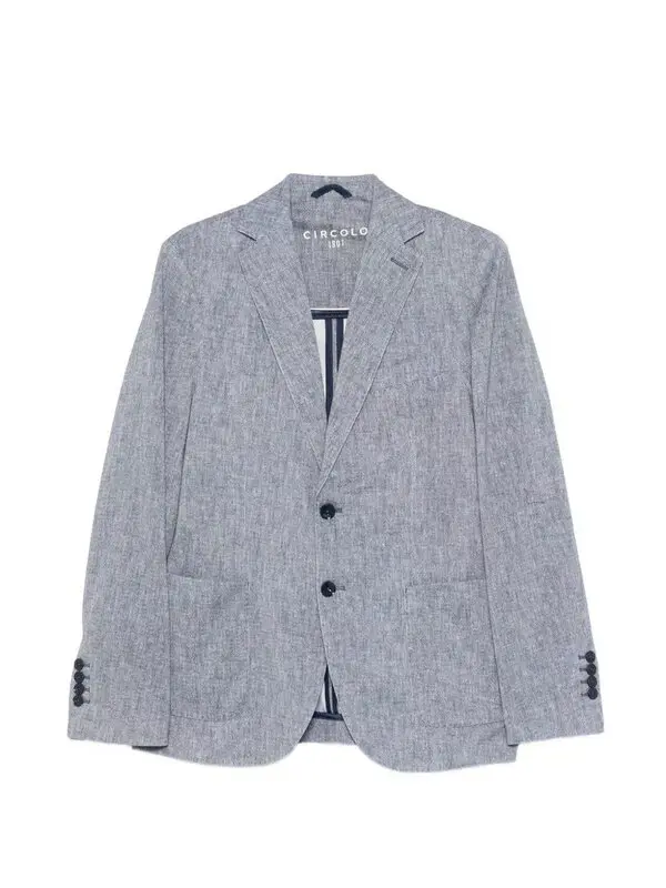 CIRCOLO 1901 Herringbone Single-breasted Blazer