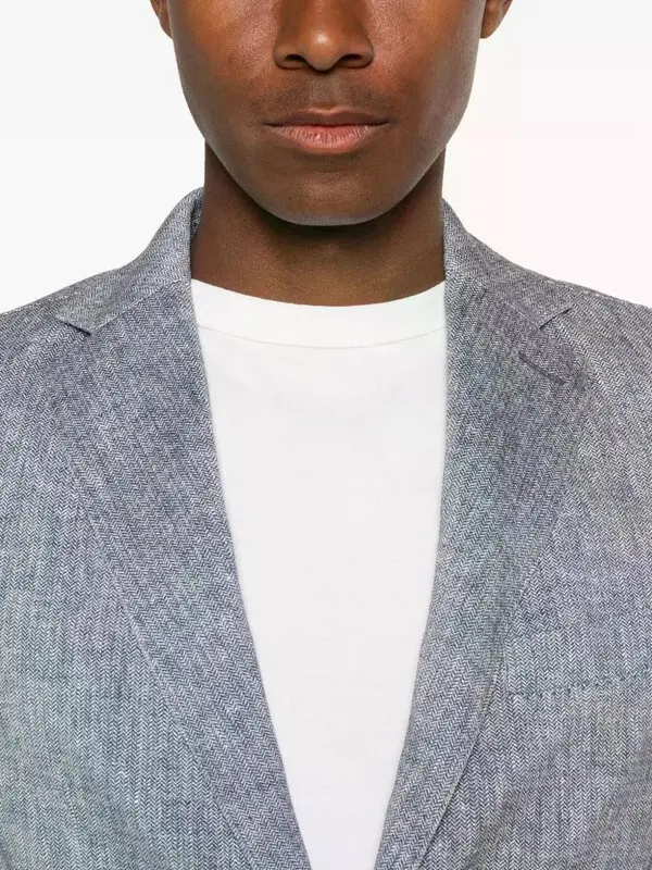 CIRCOLO 1901 Herringbone Single-breasted Blazer
