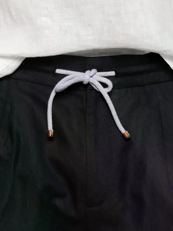 Brunello Cucinelli Pleated Drawstring Shorts